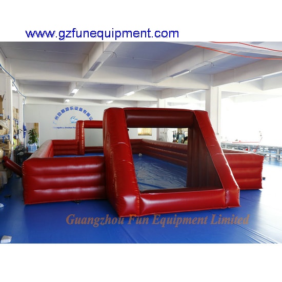 Inflatable bubble football pitch / inflatable soccer filed ...