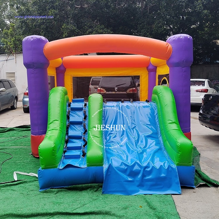 Colorful inflatable jumpers inflatable bouncy castlewith EN14960 Test ...