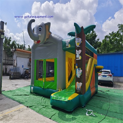 elephant inflatable air bouncer with EN14960 Test report factory prcie ...