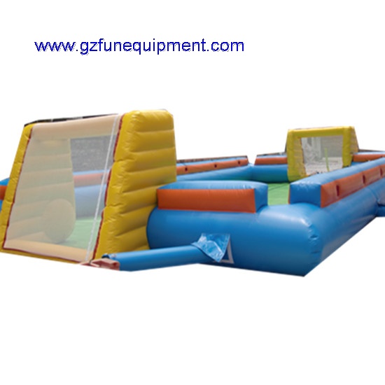 inflatable soap soccer/bubble football field for selling